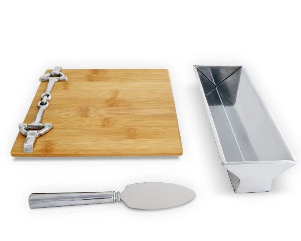 Arthur Court Bamboo Cheese Set - Wyldewood Tack Shop